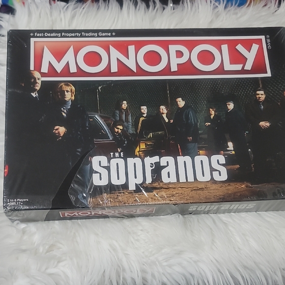 Hasbro | Toys | Hasbro Monopoly The Sopranos Edition Red Black White ...
